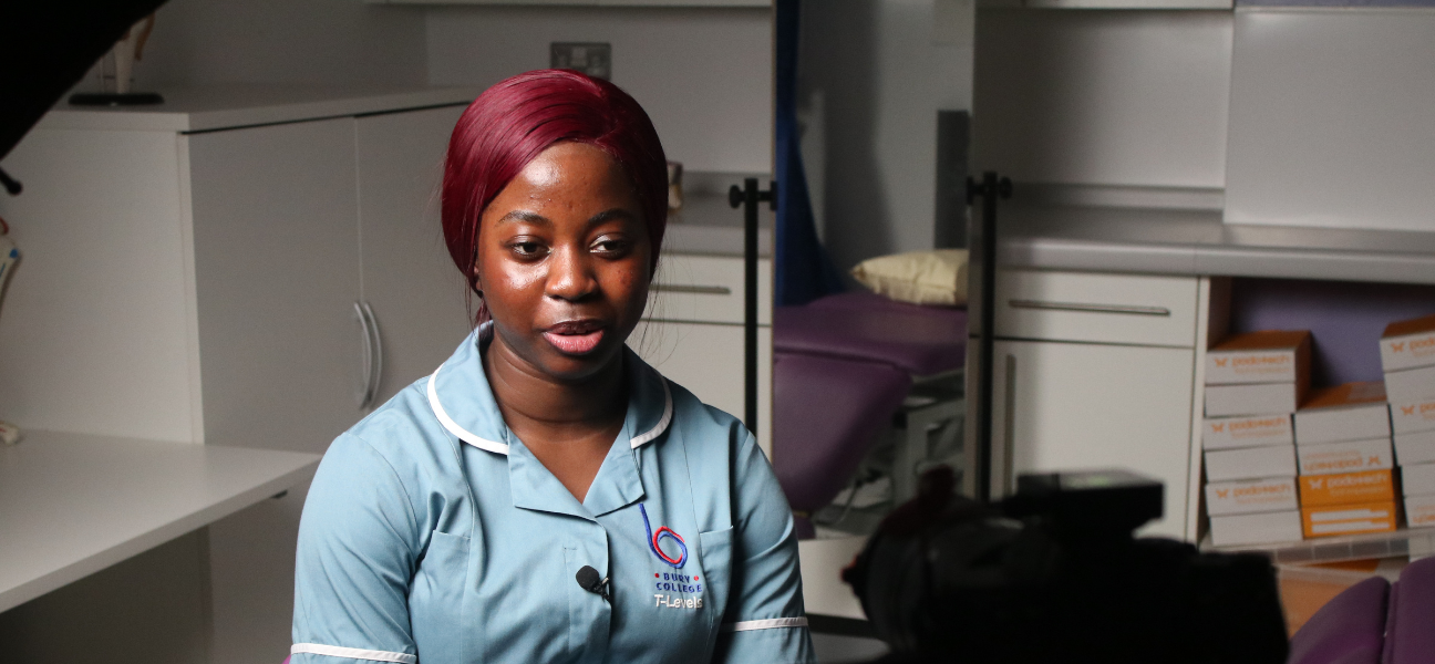 Bury College T Level Student Gains Valuable Experience in the NHS ...