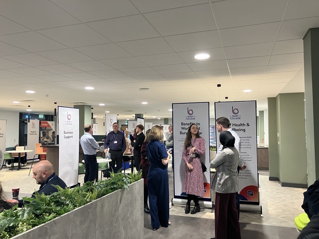 Bury College Welcomes Future Talent at Work for Us Event - Bury College