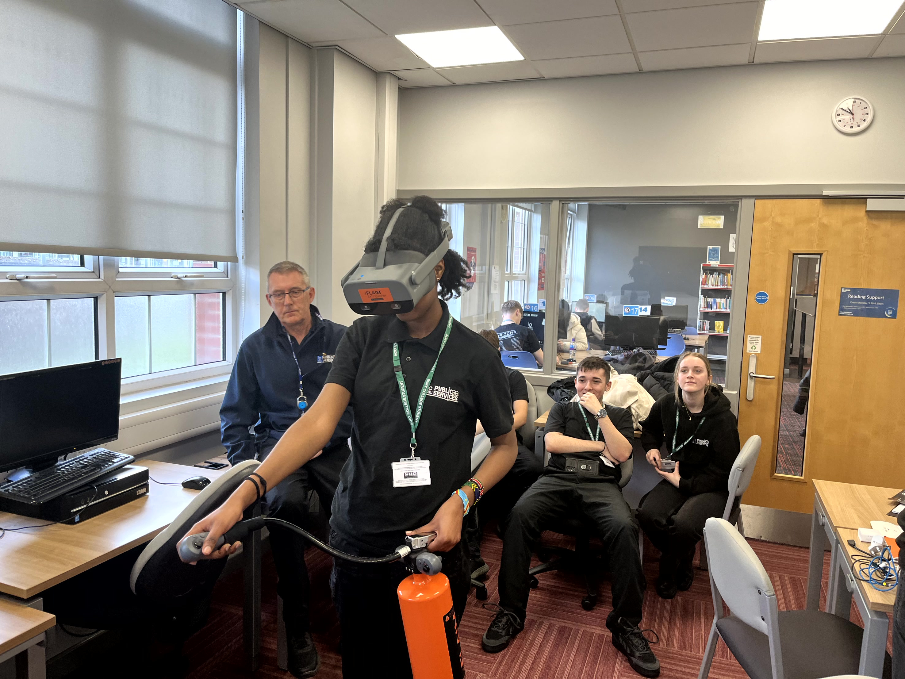 Public Service students take advantage of innovative technology to help ...